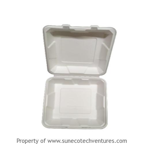 Sugarcane Bagasse Clamshell