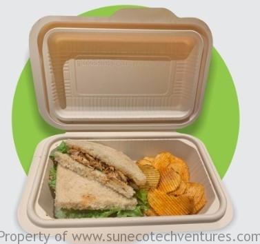 Sun Eco 2cp clamshell box -10 Piece Box – Suneco Tech Ventures Pvt Ltd