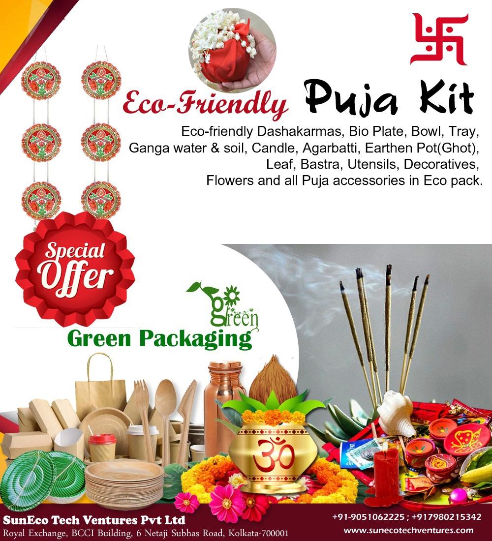 Buy Shradh Kit Samagri ( Dashakarma, Aarti & Puja items ) + Bio Prashad ...